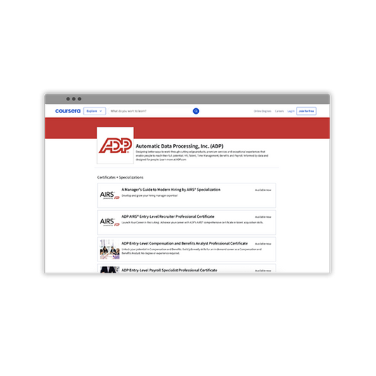 ADP Learning Academy – AIRS Training