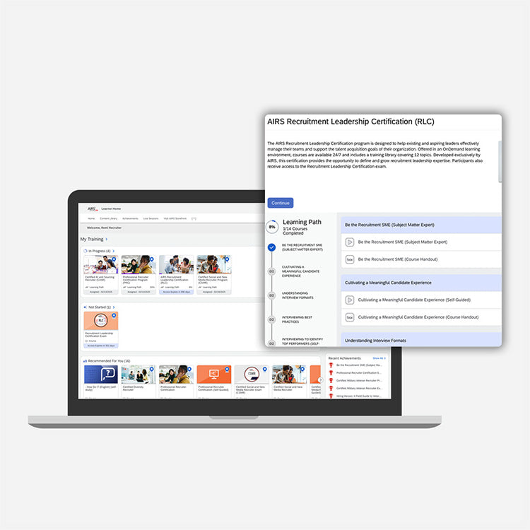 AIRS Recruitment Leadership Certification – AIRS Training